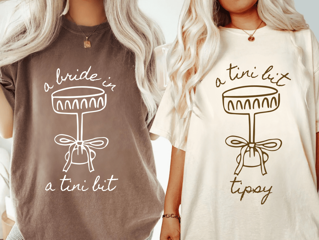A Bride In A Tini Bit Martini Theme Bachelorette - Bach and Boujee